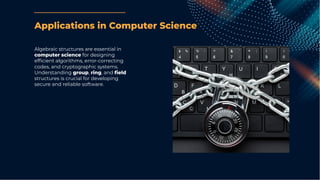 PPT on algebraic structures in mathematical computation of huge data | PDF | Physics | Science