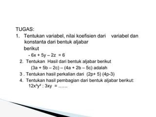 PPT ALJABAR KELAS VII Part II.pptx