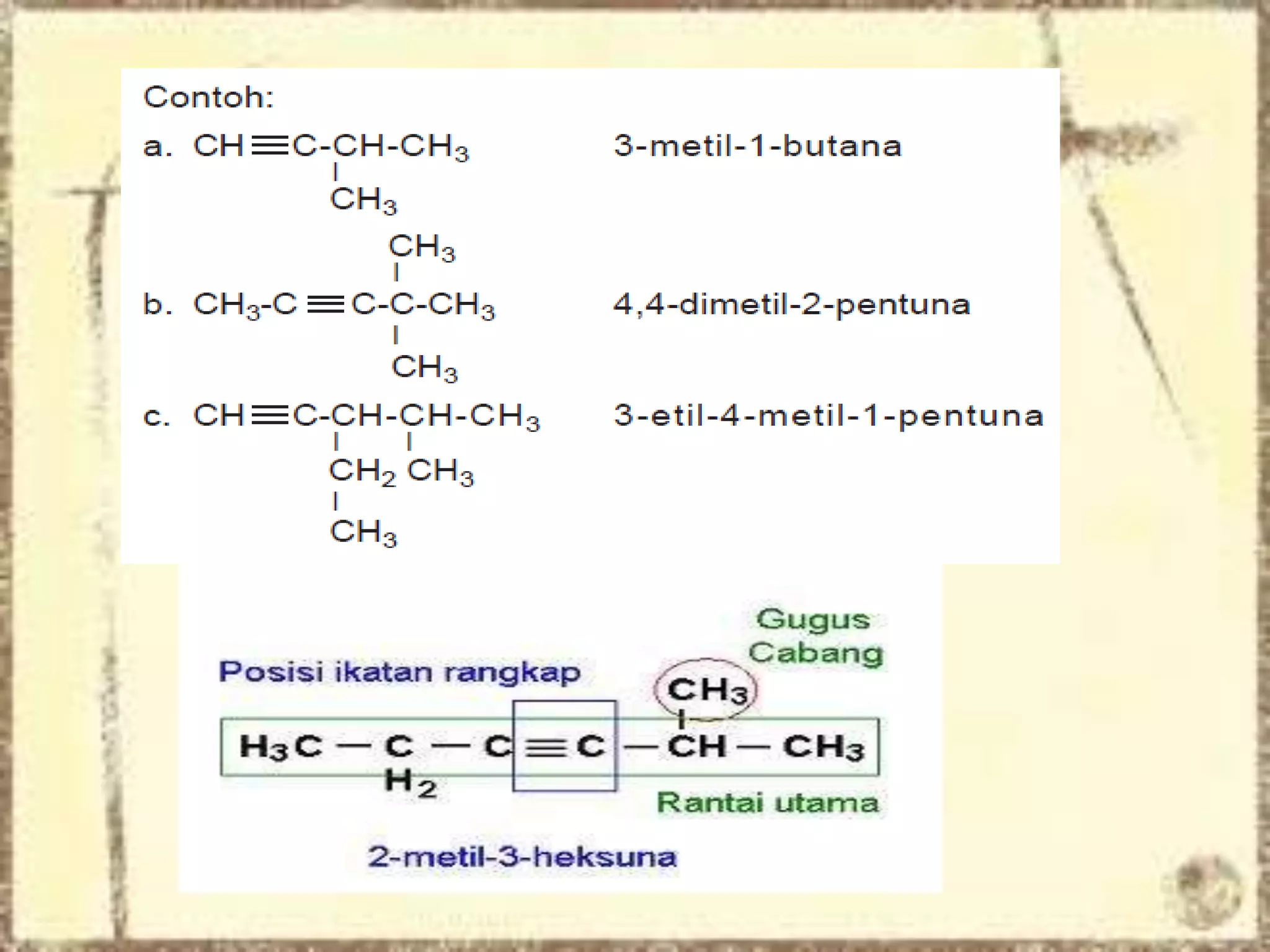 Ppt alkena dan alkuna | PPTX