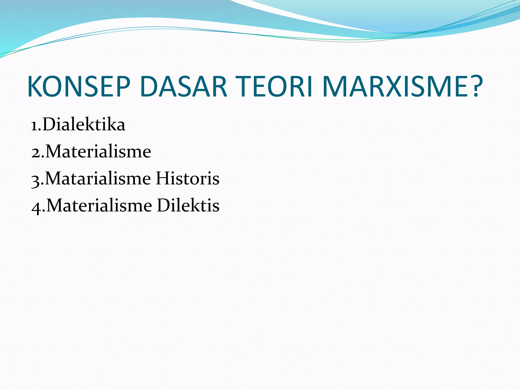 Ppt alvin marxisme | PPTX