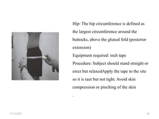 Anthropometric measurements | PPTX