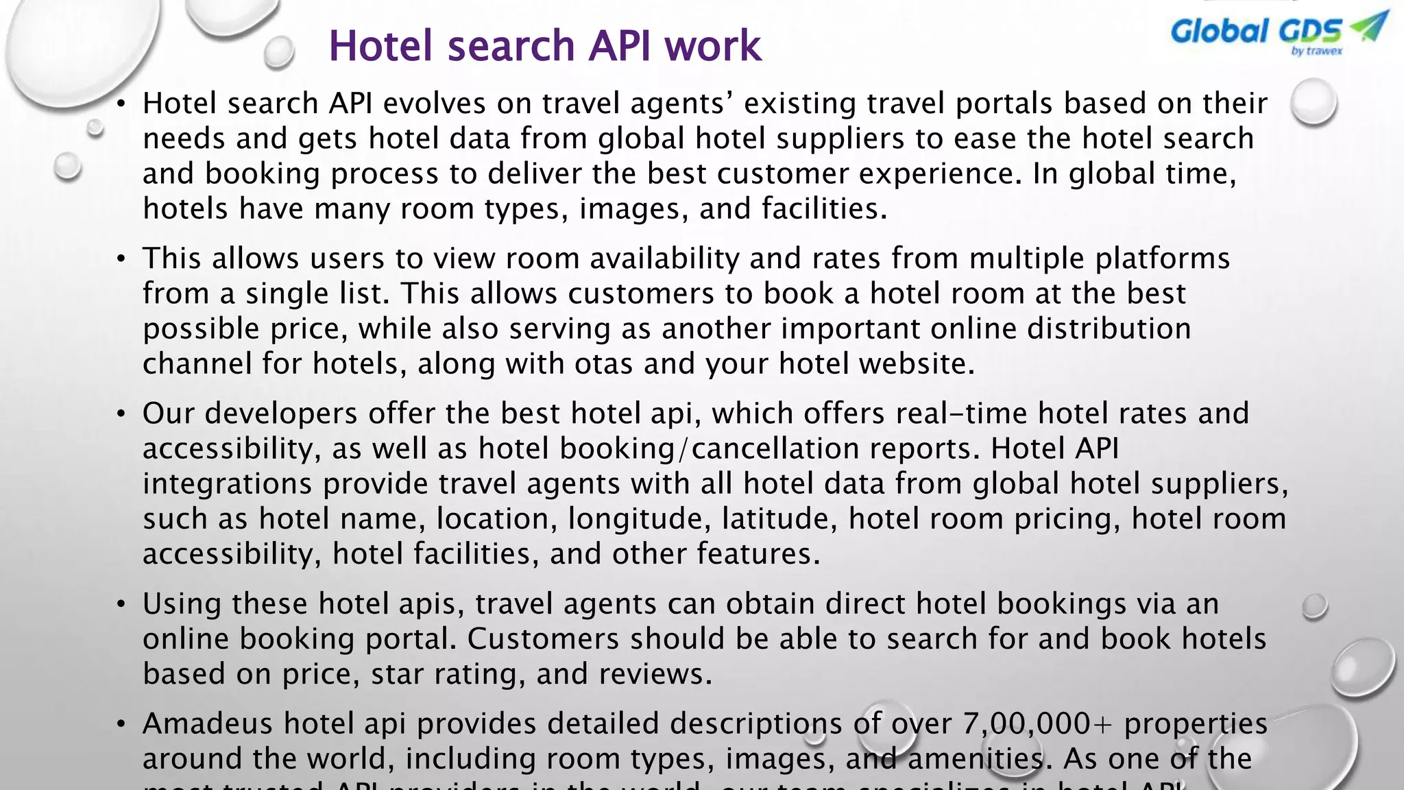 Amadeus Hotel Search API | PPT