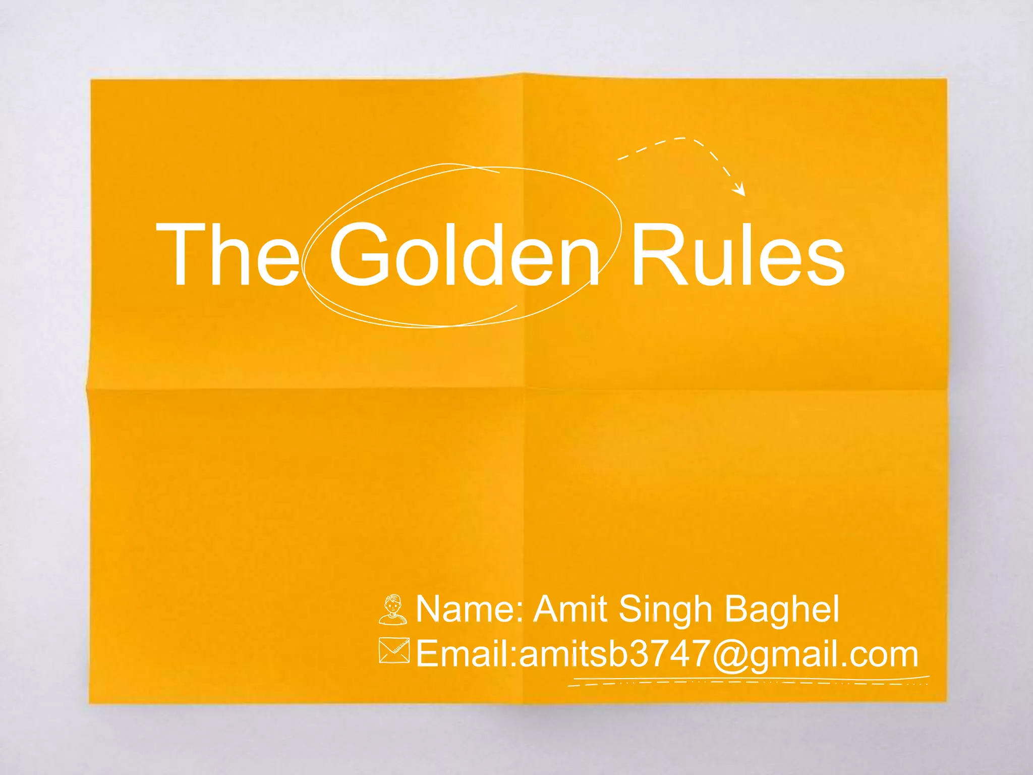 The Golden Rules by Theo Mandel - Software Engineering | PPTX