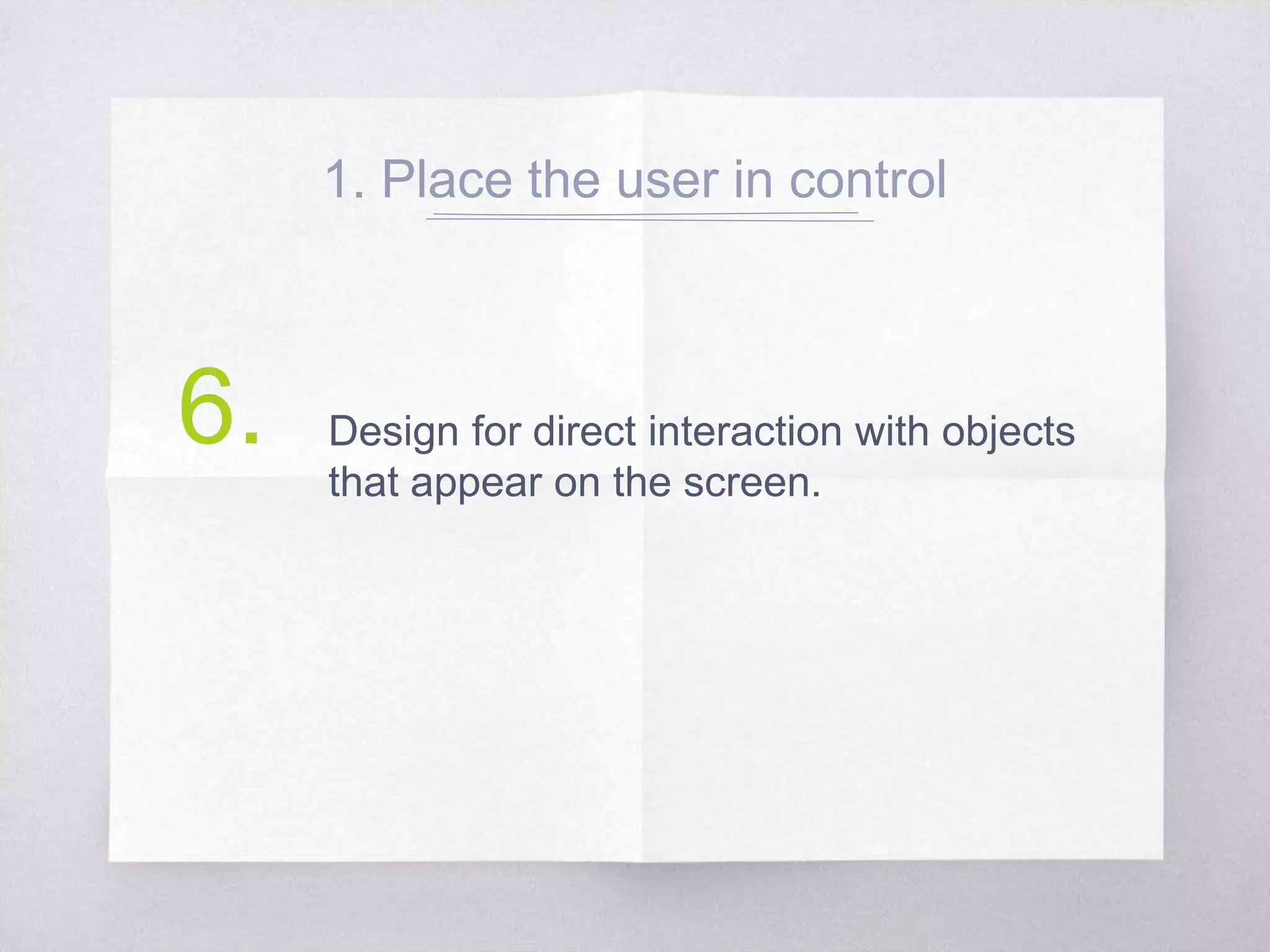 The Golden Rules by Theo Mandel - Software Engineering | PPTX