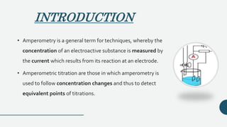 Amperometry and Biamperometry | PPT
