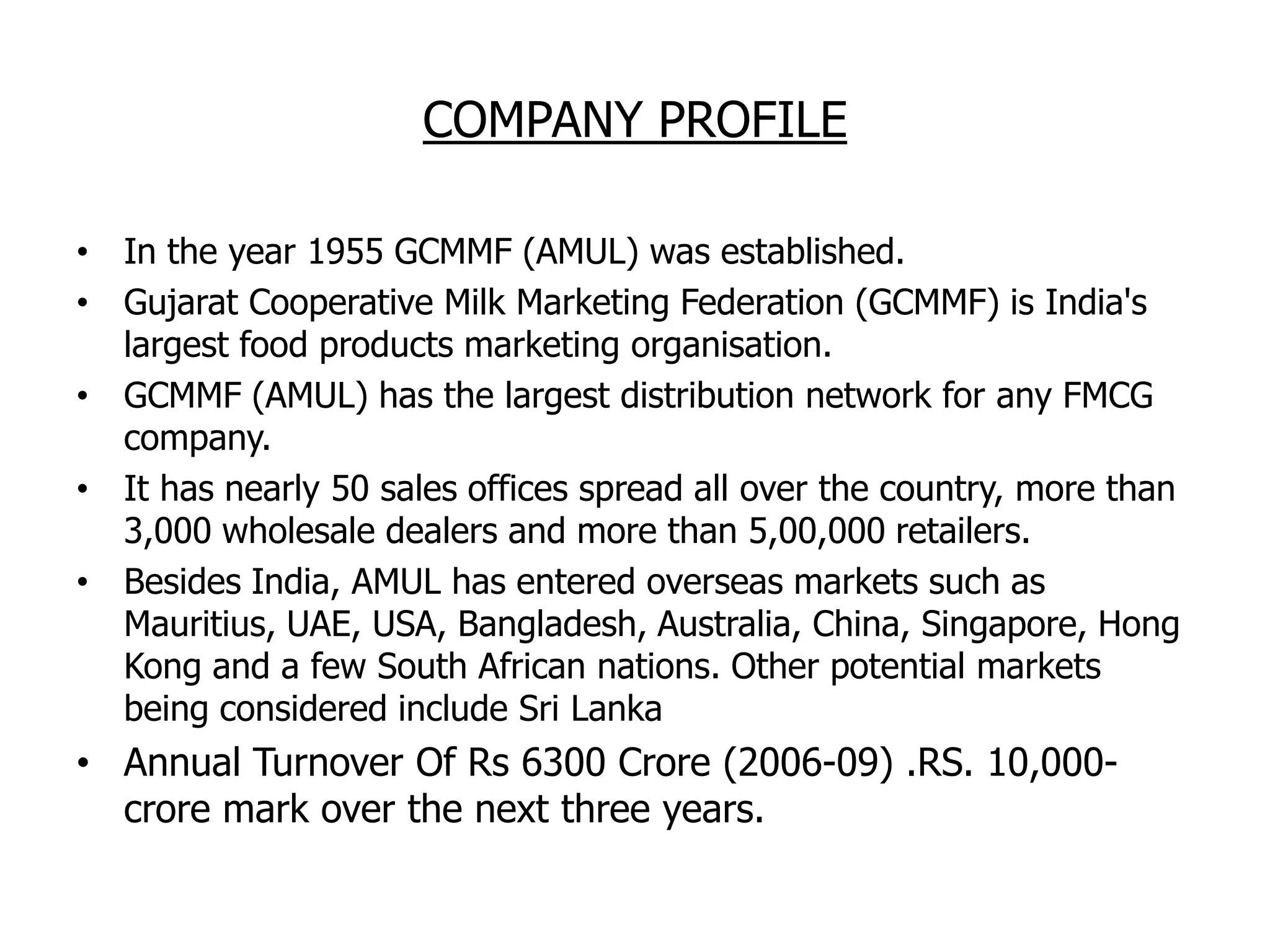 Ppt amul | PPTX