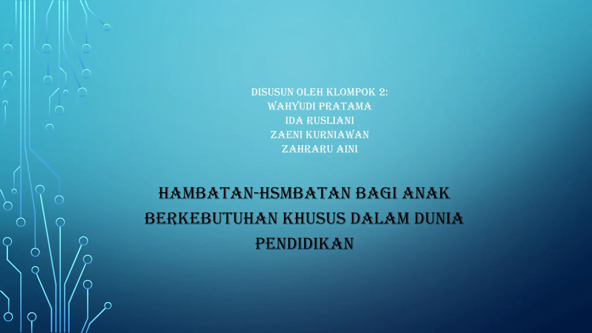 ANAK DENGAN KEBUTUHAN DI SEKOLAH DASAR . | PPTX