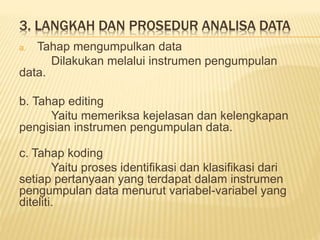 Ppt analisa data | PPTX