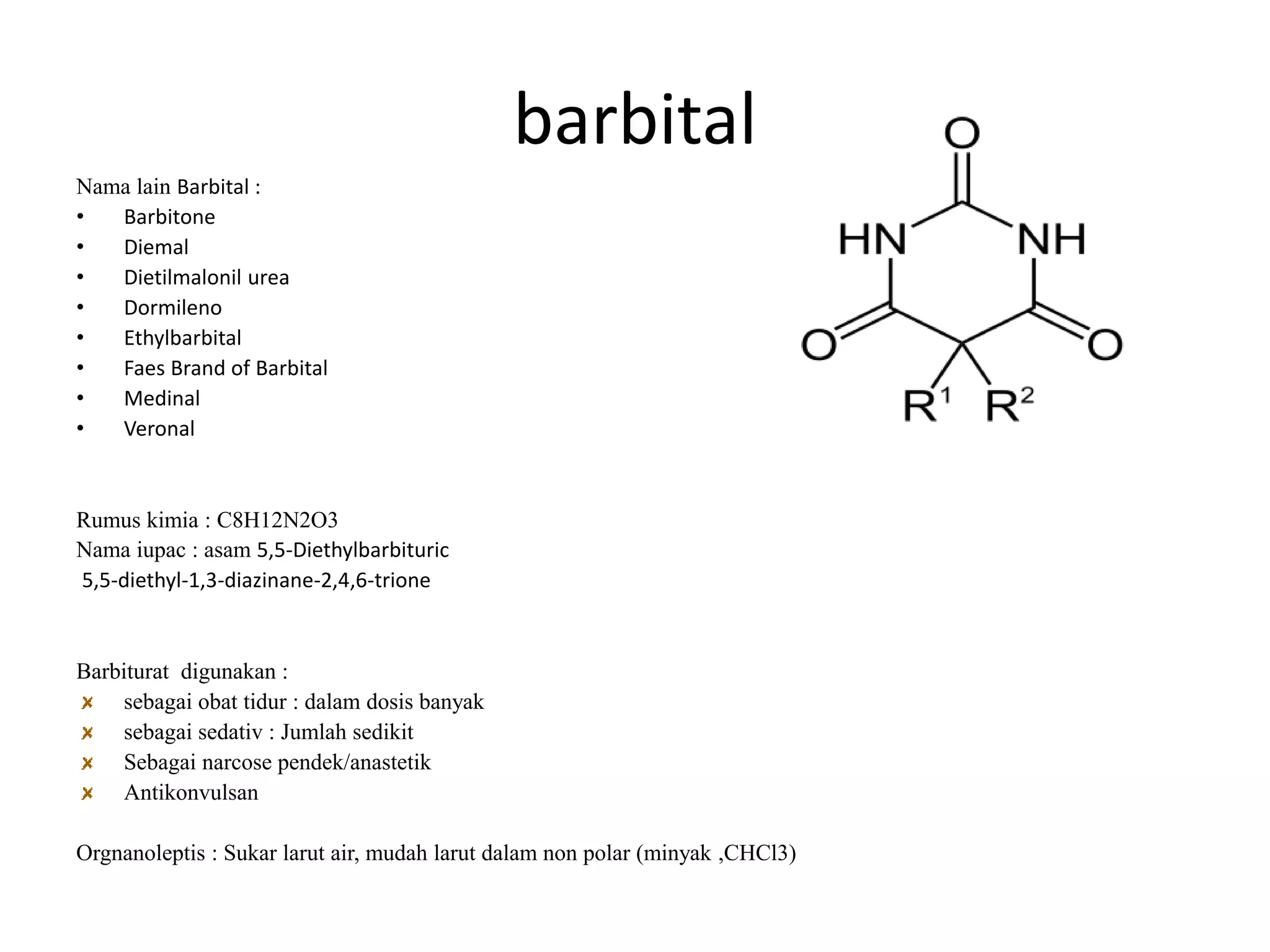 barbital group | PPT