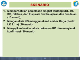 analisis dokumen skl | PPT