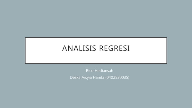PPT Analisis Regresi.pptx