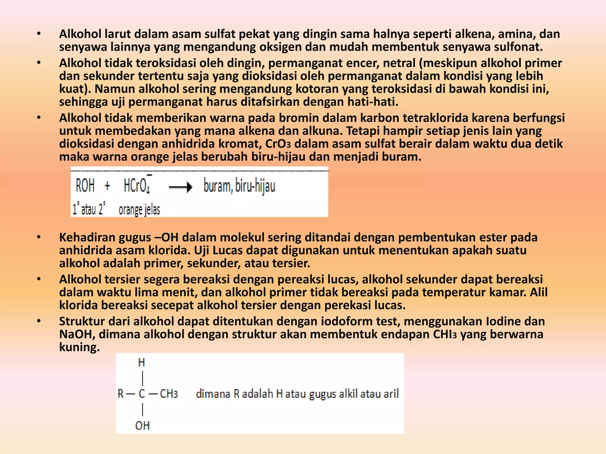 Ppt analisis senyawa (alkana, sikloalkana, alkena, alkuna, alkohol, dan eter) | PPTX