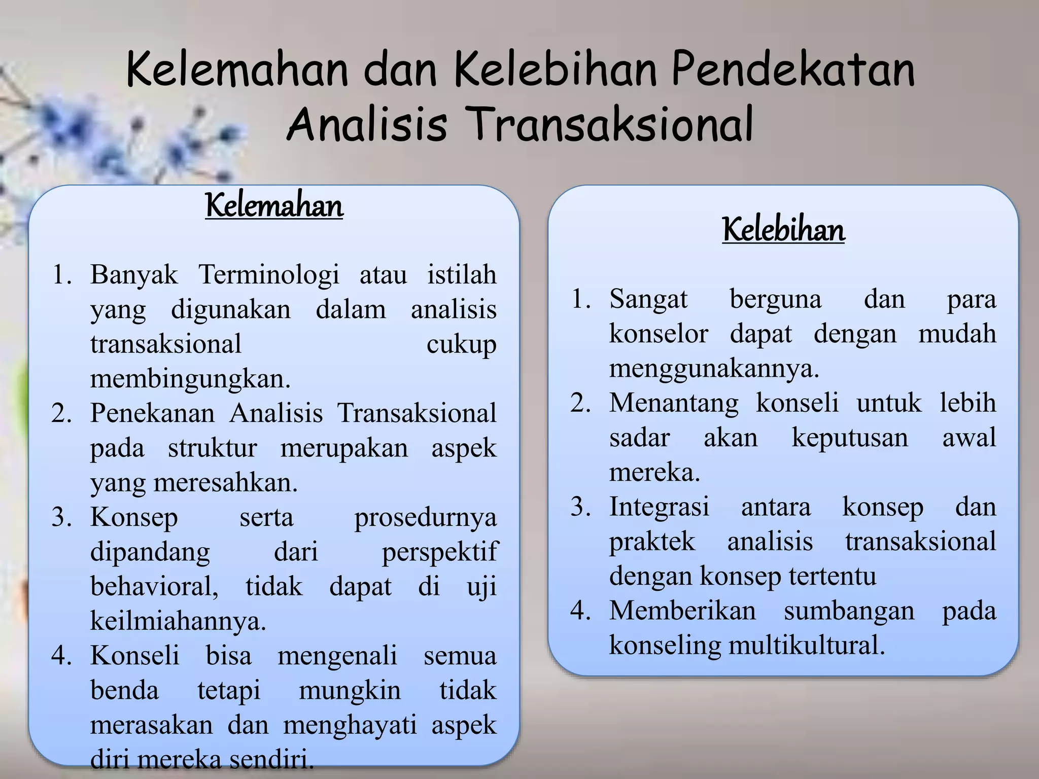 Ppt analisis transaksional | PPTX