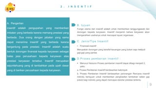 Konsep Kompensasi, Insentif, dan Tunjangan | PPTX