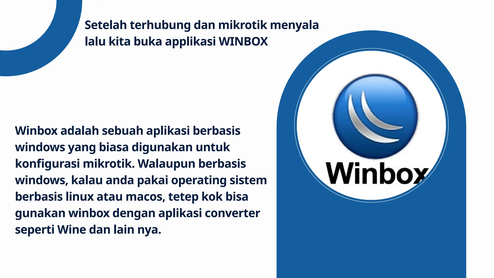 konfigurasi dasar mikrotik dan penjelasan nya | PPTX