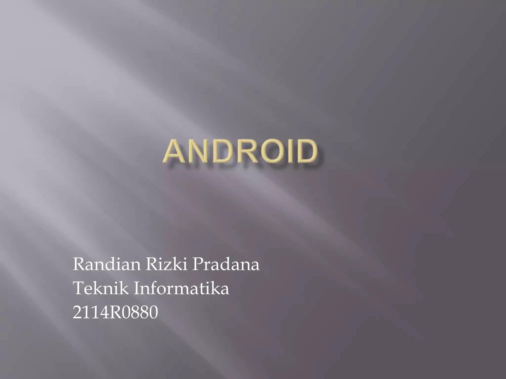 Ppt android | PPTX