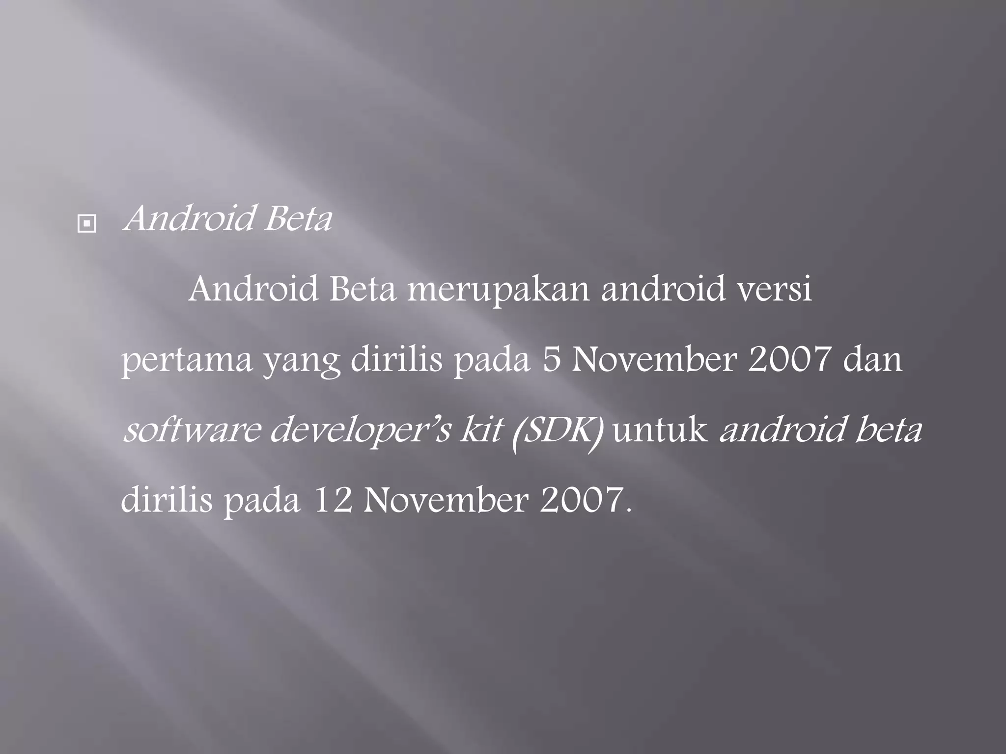 Ppt android | PPTX