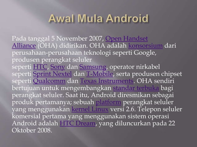 Ppt android | PPTX