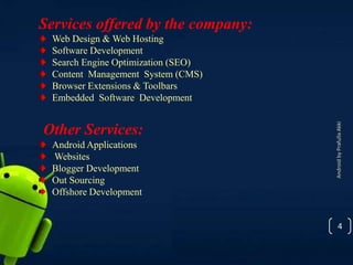 Ppt android by prafulla akki | PPTX