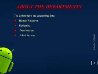 Ppt android by prafulla akki | PPTX