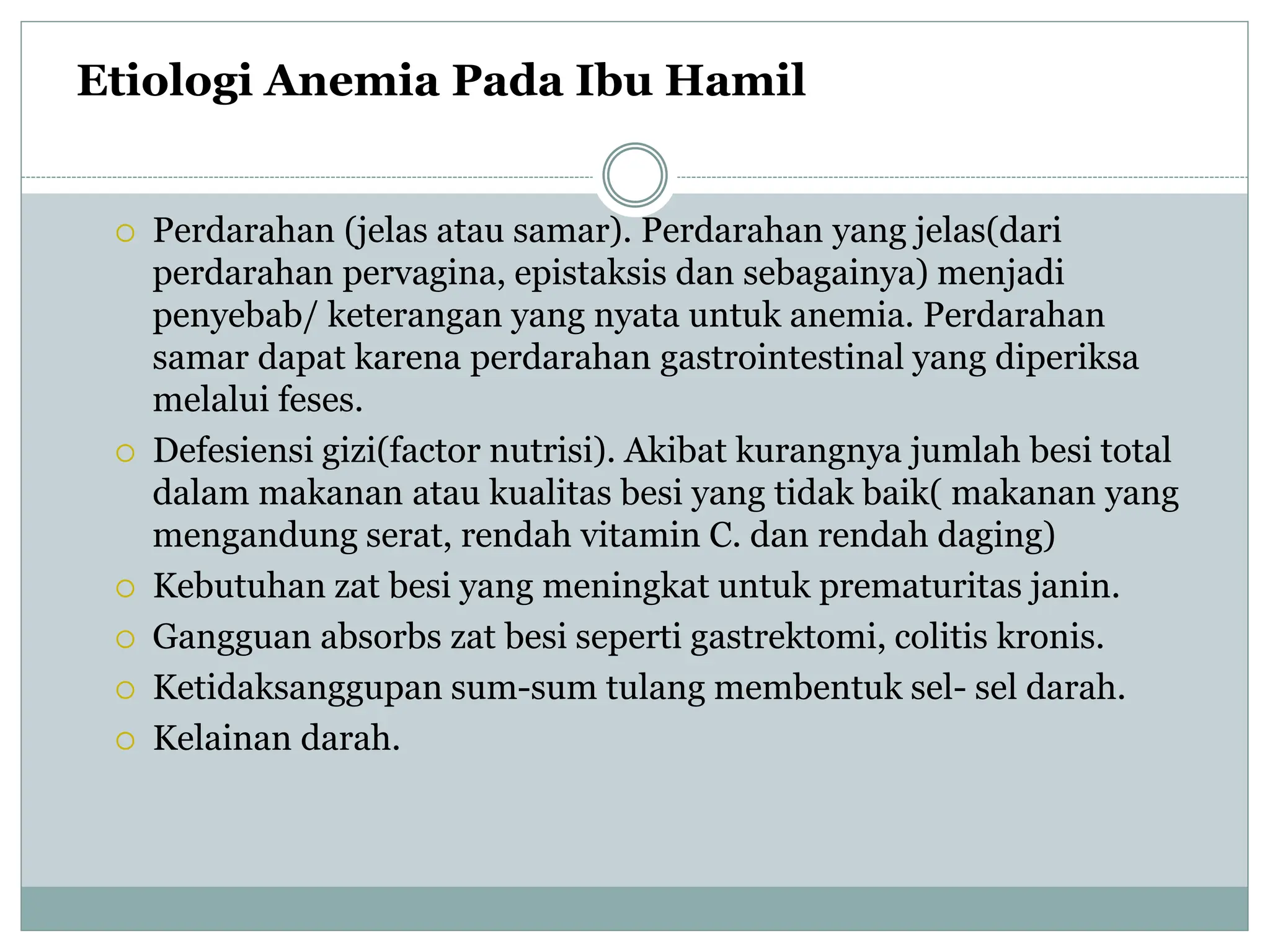 PPT ANEMIA KEL 2 Yeti Oktarina mahasiswa universitas Muhammadiyah ...