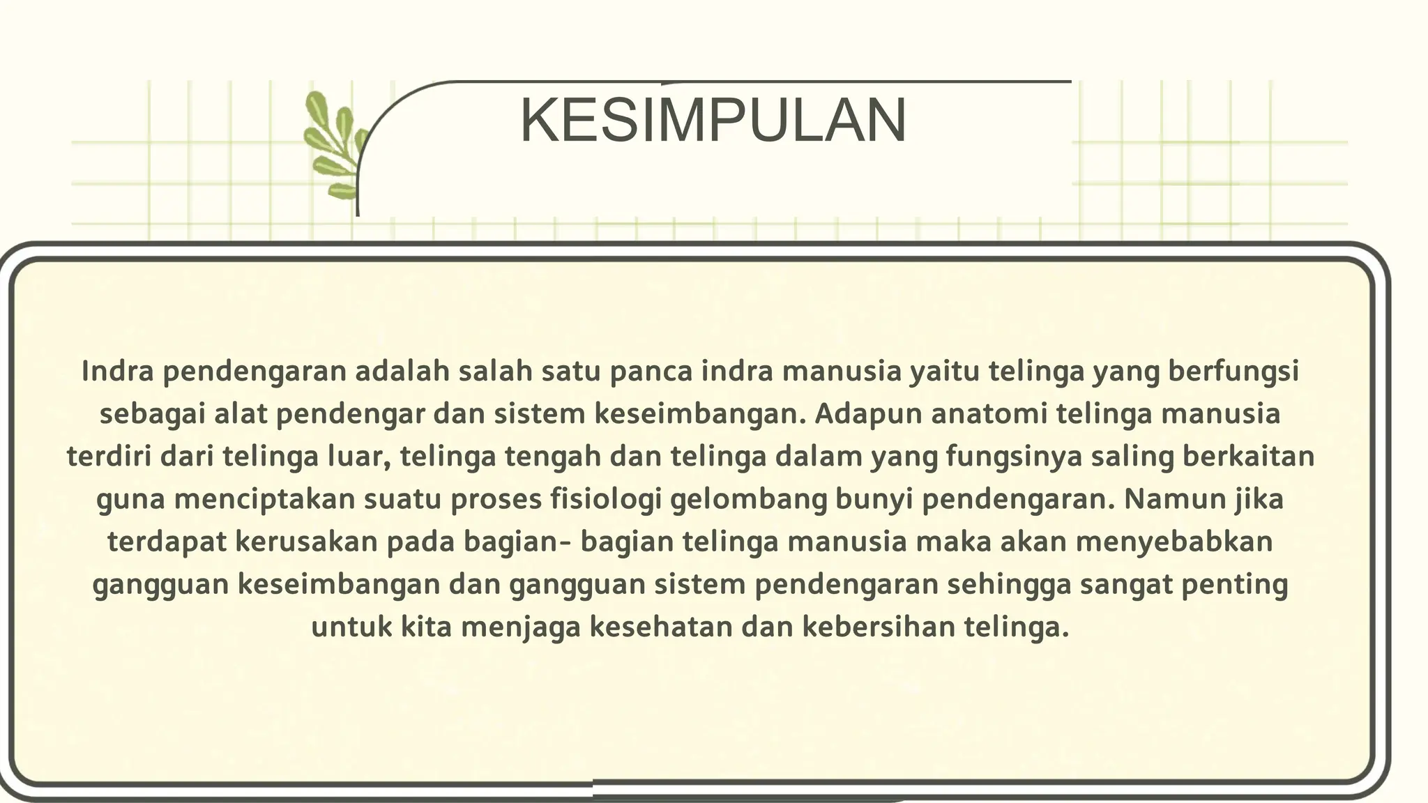 Anatomi Fisiologi_ Indera Pendengaran PPT | PPTX