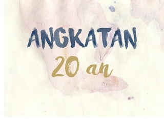 angkatan sastara tahun 20an dan 30an | PDF