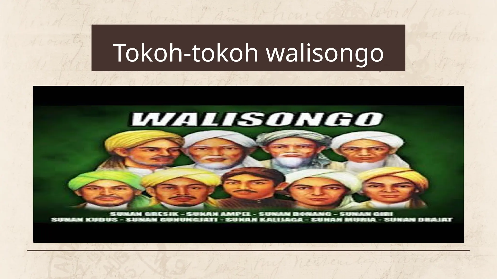 PPT ANG UDUS Sejarah Wali songo mengenal lebih dalam tentang wali songo ...