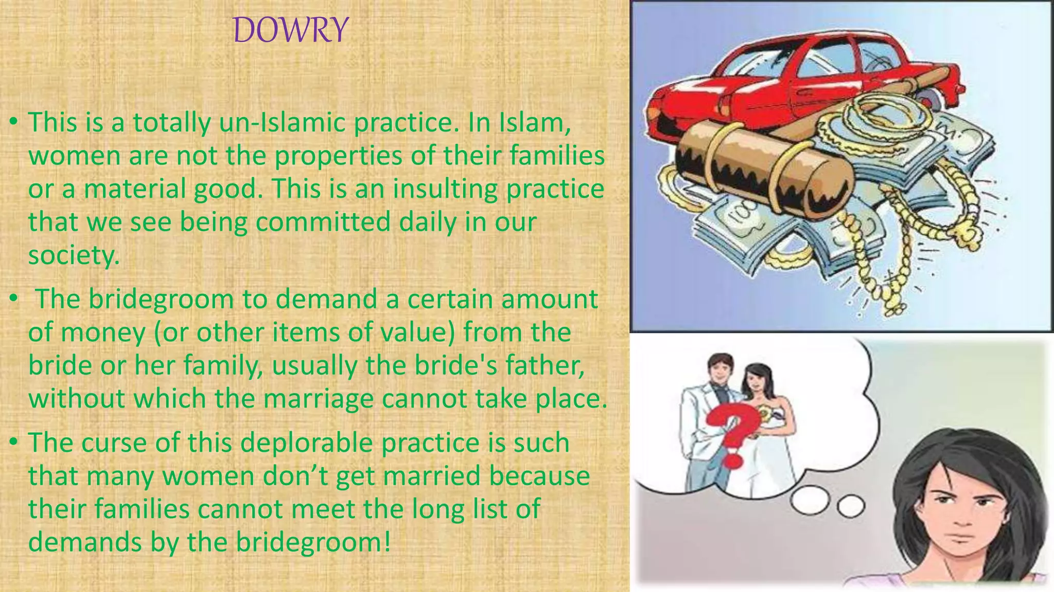 dowry as social evil.. | PPTX