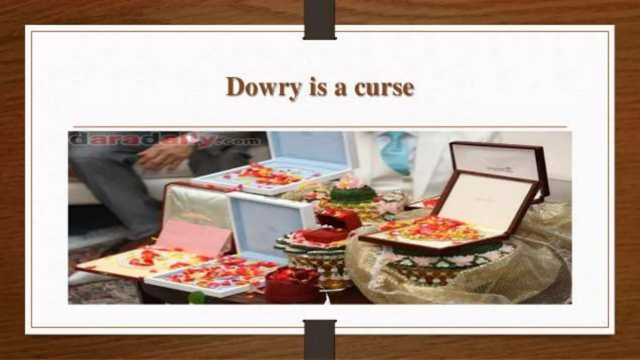 dowry as social evil.. | PPTX
