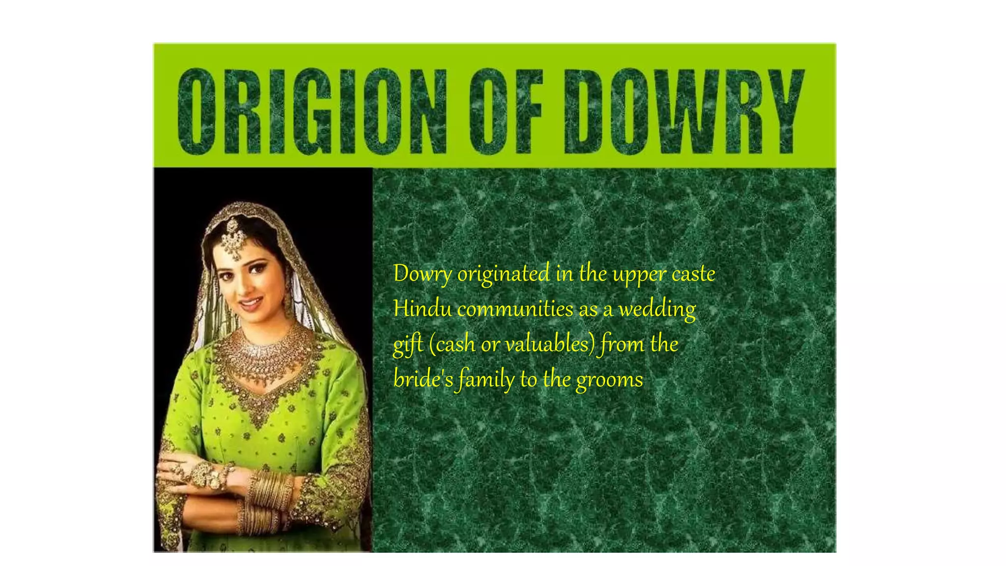 dowry as social evil.. | PPTX