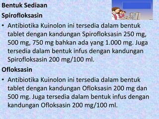 Ppt antibiotik | PDF