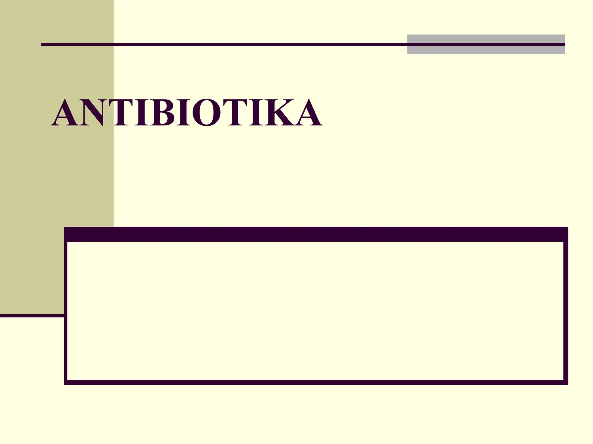 PPT Antibiotik amoxycillin, erytromycin.ppt