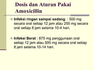 PPT Antibiotik amoxycillin, erytromycin.ppt