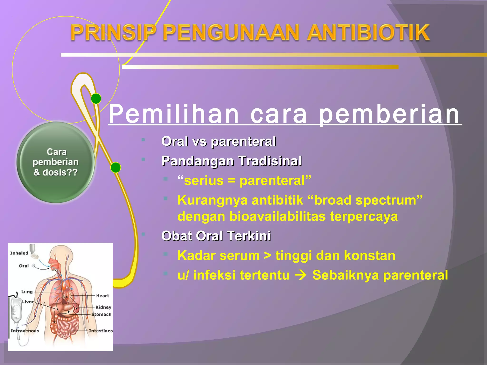 Ppt penggunaan antibiotik yang bijaksana | PPT