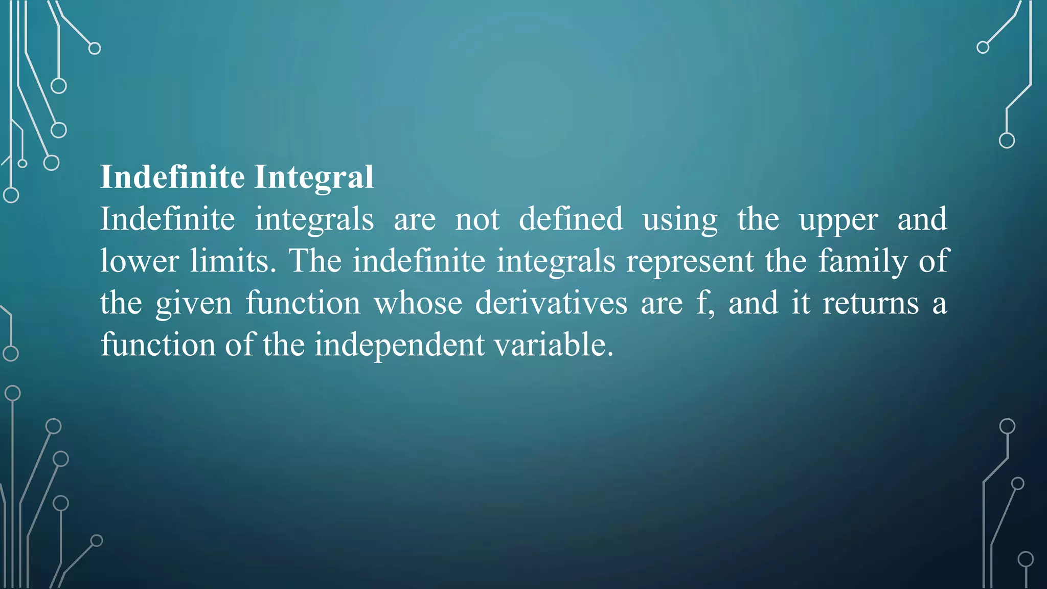 PPT Antiderivatives and Indefinite Integration.pptx