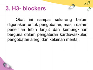 Powerpoint farmakologi antihistamin okey | PPTX