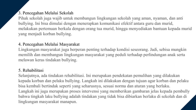 PPT PERUNDUNGAN DAN JENIS - JENIS PERUNDUNGAN | PPTX