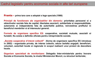 Antreprenoriatul social in Romania | PPTX