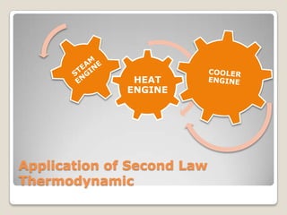 Ppt application of second law thermodynamic | PPT