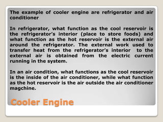 Ppt application of second law thermodynamic | PPT