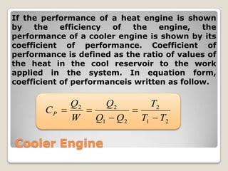 Ppt application of second law thermodynamic | PPT