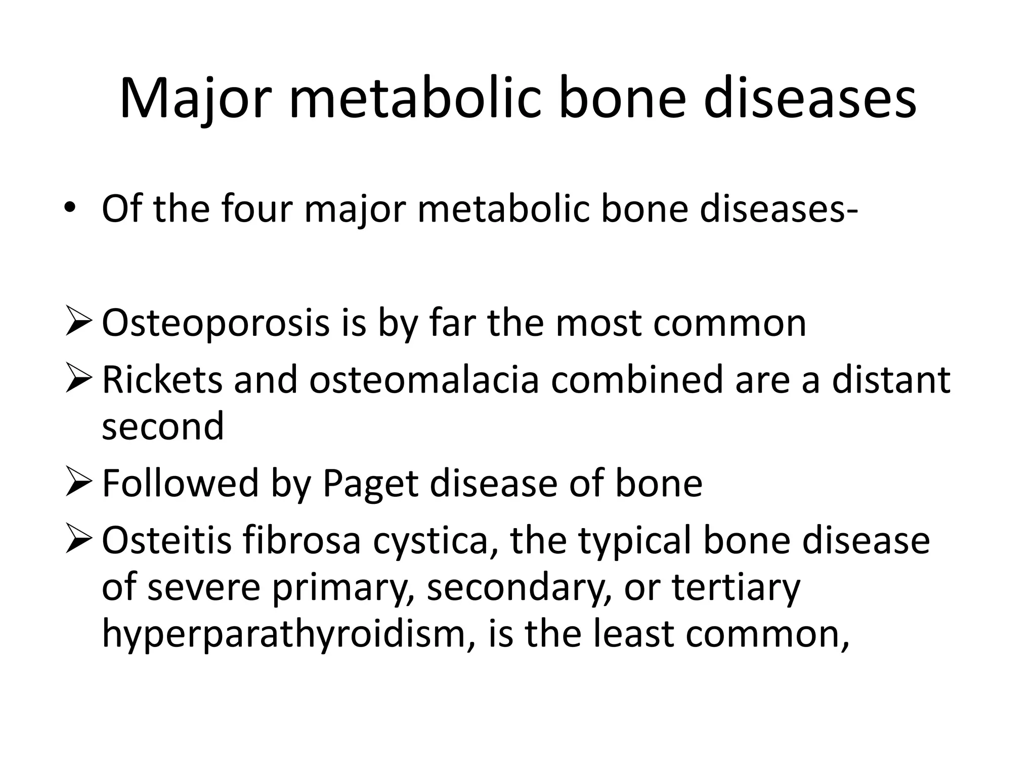 Approach to Rickets and relevant metabolic bone disorders | PPTX