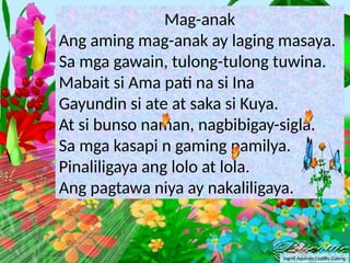 PPT_AP_Q1_W7_D2_Nabibigyang-kahulugan ang Salitang Pamilya.pptx