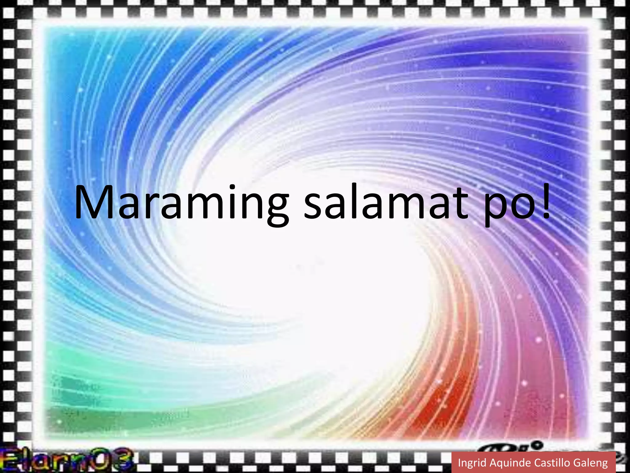Ginagampanan ng bawat miyembro ng pamilya | PPTX