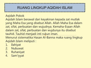 Ppt aqidah islam | PPTX