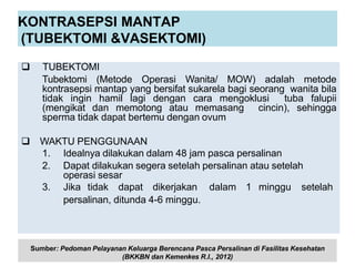 PPT ALAT KONTRASEPSI ATAU KELUARGA BERENCANApptx | PPTX