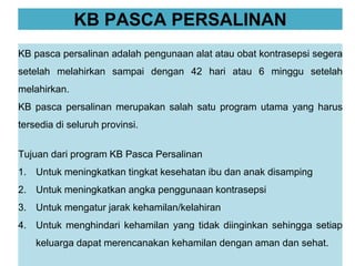 PPT ALAT KONTRASEPSI ATAU KELUARGA BERENCANApptx | PPTX