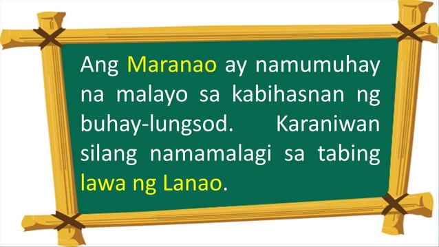 PPT Aralin 1.pptx Baitang 7 Kanlunga reference book | PPT