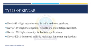 aramid fibers applications | PPTX